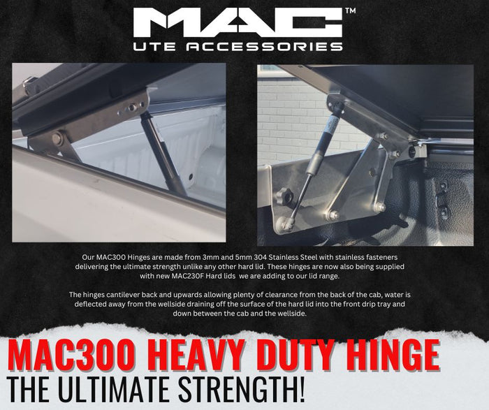 Ute Hard Lids Australia | For Sale | MAC Utes Australia